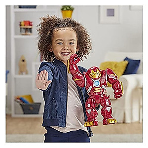Playskool Heroes Mega Mighties Marvel Super Hero Adventures Hulkbuster, Collectible 12-Inch Action Figure