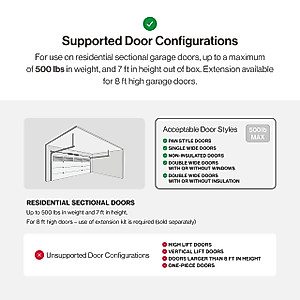 Genie QuietLift Connect – WiFi Smart Garage Door Opener with Added Wireless Keypad, ¾ HPC Smart Belt Drive – Compatible with Alexa and Google Assistant, Model 3053-TKV