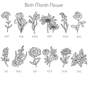 Personalized Jewelry Box - Custom Gifts for Women, Portable Small Travel Jewelry Case with Birth Flower & Name, Bridesmaid Gifts, Wedding Gifts, Gifts for Birthday Anniversary for Women Mom Girls