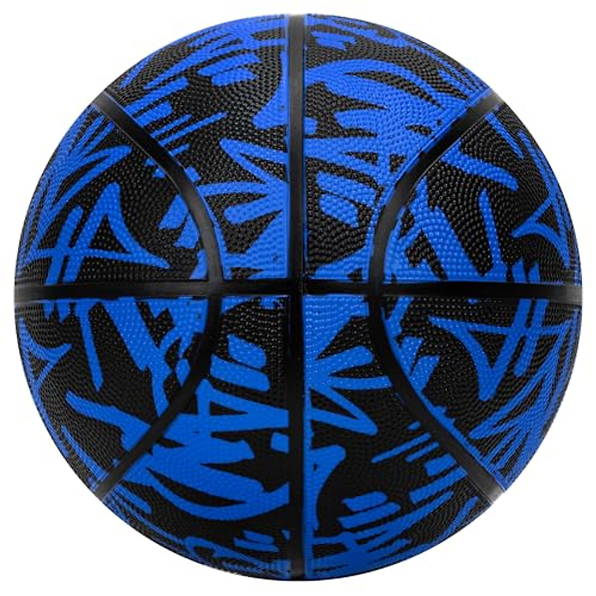 AND1 Street Ink Rubber Basketball: Official Regulation Size 7 (29.5 inches) Rubber Basketball - Deep Channel Construction Streetball, Made for Indoor Outdoor