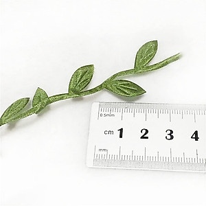 Patty Both Artificial Vines,Artificial Eucalyptus Leaf Vine DIY Craft Botanical Greenery for Hanging Plant Home Kitchen Garden Wedding Wall Decor (Green,32ft)