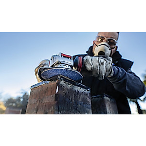 Bosch Professional 2608619163 Fibre Sanding Discs Best for Metal, X-Lock, R574, Diameter 125 mm, Grit 100, Bore Diameter 22.23 mm