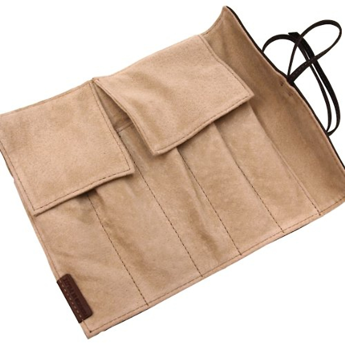 Pilot Pensemble Roll Pen Case 5 Pocket Cowhide Dark Brown