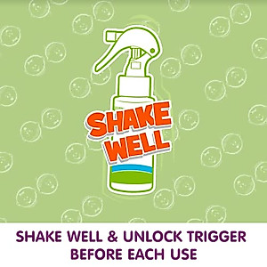 Baby Diaper Rash Cream Spray by Boogie Bottoms, No-Rub Touch Free Application for Sensitive Skin, Over 200 Sprays per Bottle, 1.7 oz, Pack of 3