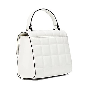 DKNY Queenie Top-Handle Crossbody White/Black One Size