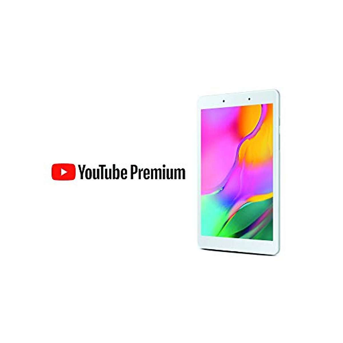 SAMSUNG Galaxy Tab A 8.0-inch Android Tablet 64GB Wi-Fi Lightweight Large Screen Feel Camera Long-Lasting Battery, Silver