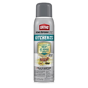 Ortho Home Defense Max Kitchen Insect Killer that Kills and Sanitizes in One Treatment, Aerosol, 18 oz.