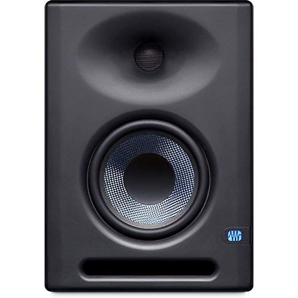 Pair of PreSonus Eris E5 XT 5 inch Powered Studio Monitor 5" Powered Studio Monitor with Woven Composite LF Driver, 1" Silk-Dome HF Driver with Gravity Phone Holder and Pair EMB 1/4 Cable Bundle