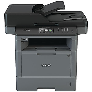 Brother Monochrome Laser Printer, Multifunction Printer, All-in-One Printer, MFC-L5900DW, Wireless Networking, Mobile Printing & Scanning, Duplex Print, Copy & Scan, Amazon Dash Replenishment Ready