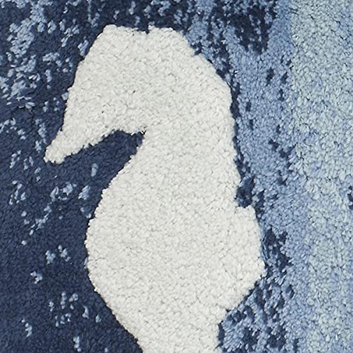 Avanti Linens Collection Batik Coastal Bathroom, Bath Rug, Multicolor