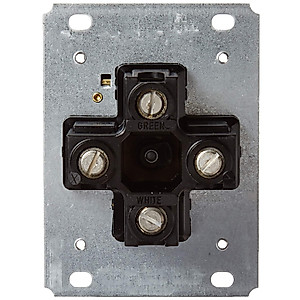 Leviton 9460 60 Amp, 125/250 Volt, Flush Mounting, Receptacle, Straight Blade, Industrial Grade, Grounding, Black