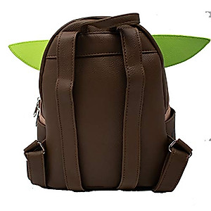 Loungefly Star Wars Baby Yoda The Mandalorian Womens Double Strap Shoulder Bag Purse