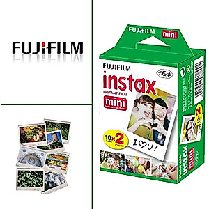 Fujifilm Instax Mini 11 Instant Camera + Instax Mini Twin Pack Film + Hanging Frames + Plastic Frames + Case + Close Up Filters - All Inclusive Bundle! (Blush Pink)