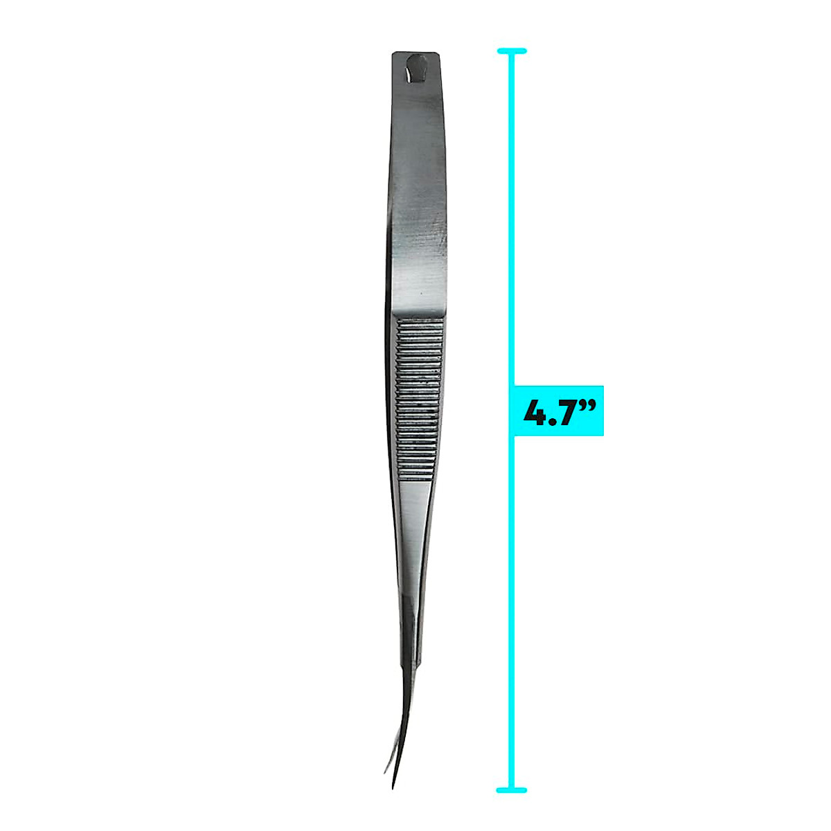 SE 4-1/2" Curved Iris Scissors with Spring - SP46C