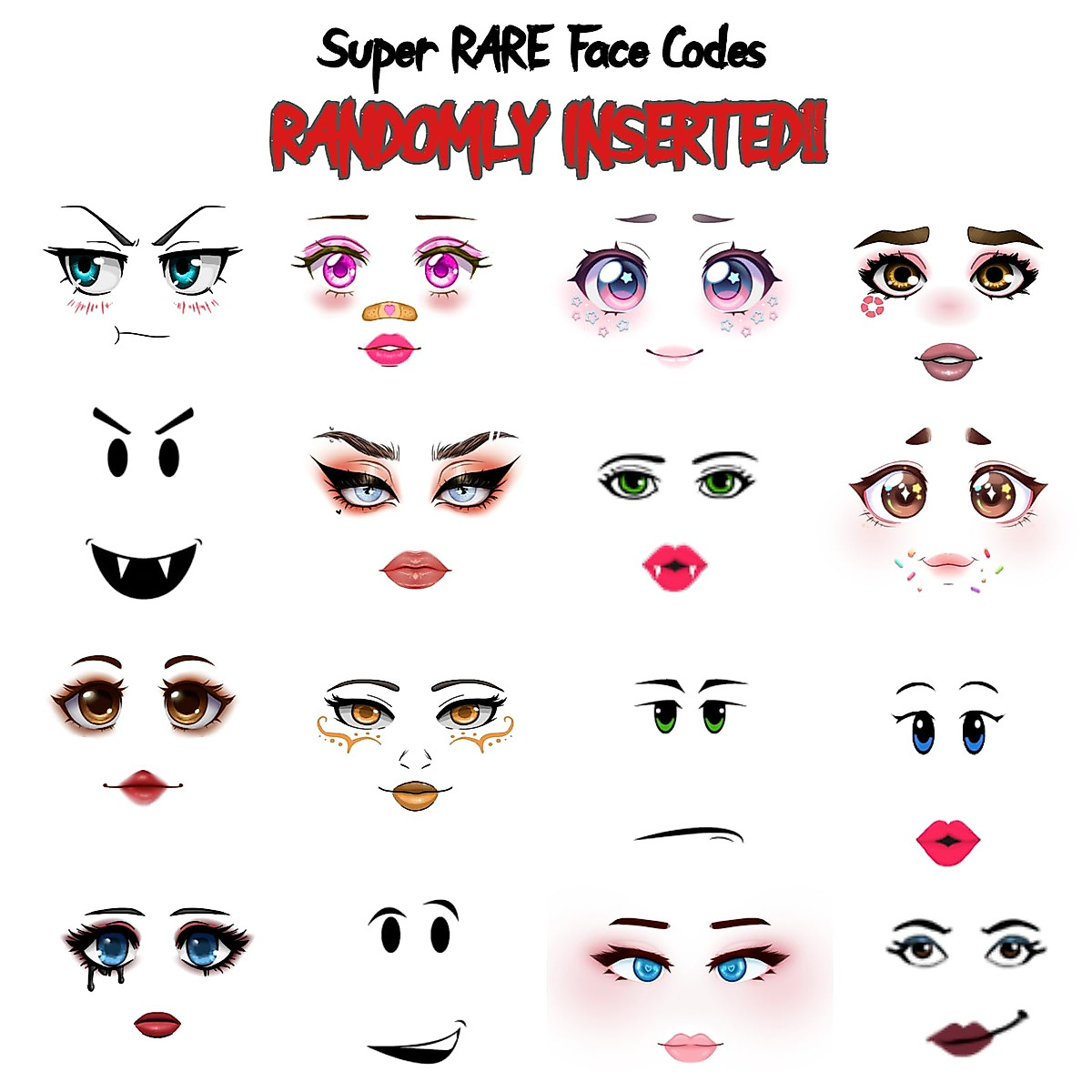 Roblox Virtual Codes - Magnificent Gift Box of Epic Codes - Lot of 20 Unscratched Redeemable Codes │Exclusive Authentic Codes for Gifting │ Potential Face Codes & Robux