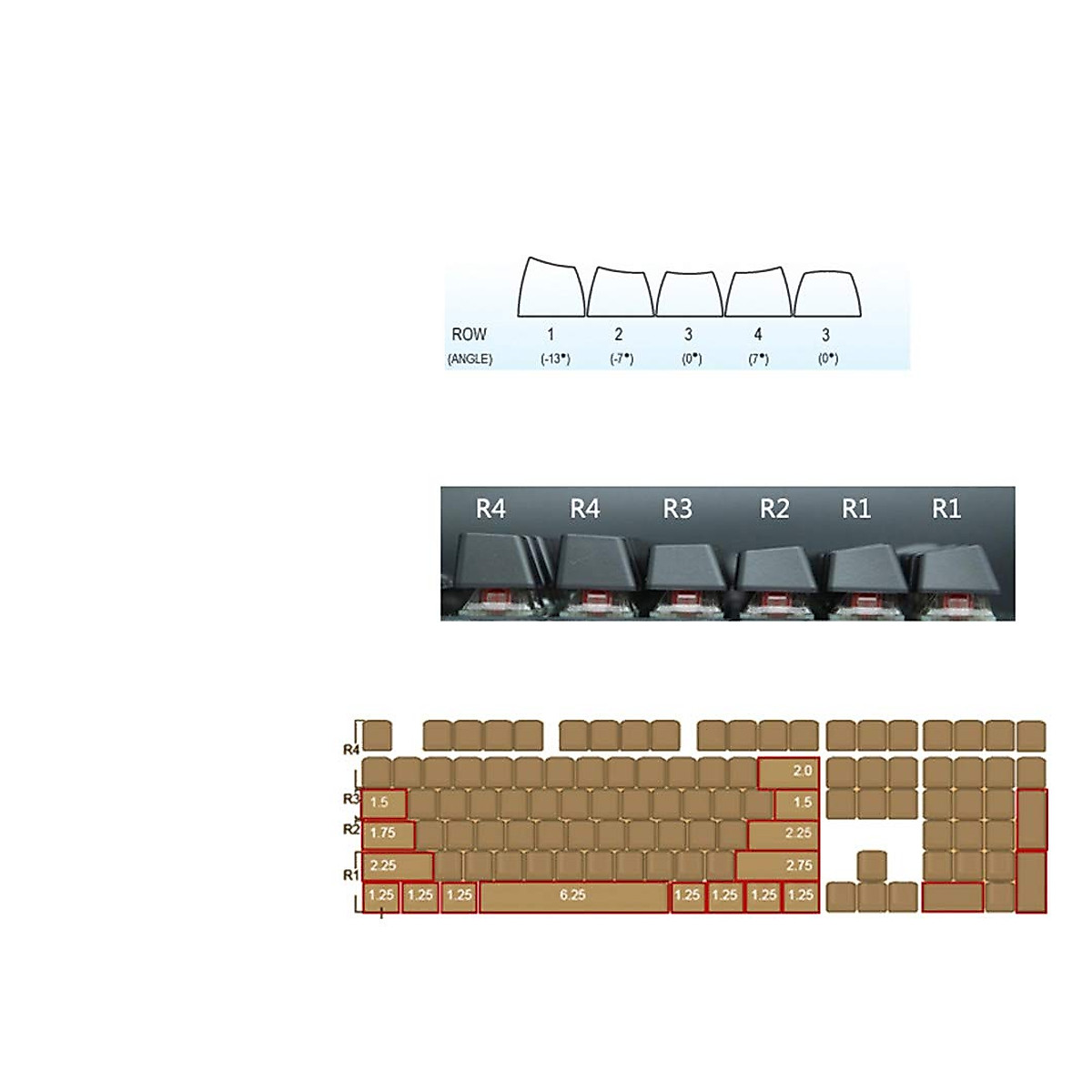 Handmade Glisten Resin Artisan Keycap OEM R4 Key Cap for Cherry MX Mechanical Keyboard Gaming (OEM Height R4, Gold)