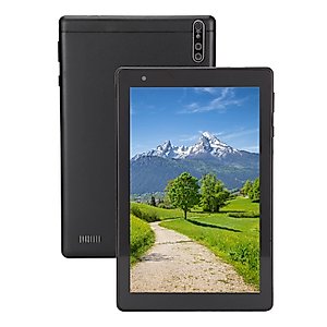 8Inch Tablet, RAM 4GB ROM 64GB Memory, 8+16M Pixels, Dual SIM Dual Standby, WCDMA 3G Call, WiFi, 8000mAh Battery Tablet (Blue)