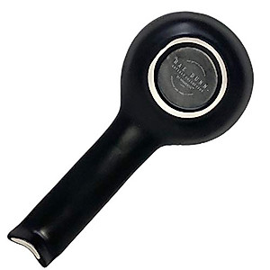 Rae Dunn"Stir" Spoon Rest - In BLACK Artisan Collection By Magenta - The Perfect Addition To Your Kitchen! Beautiful Black Color with Large Contrasting LL Font Lettering Spelling The Word"STIR"