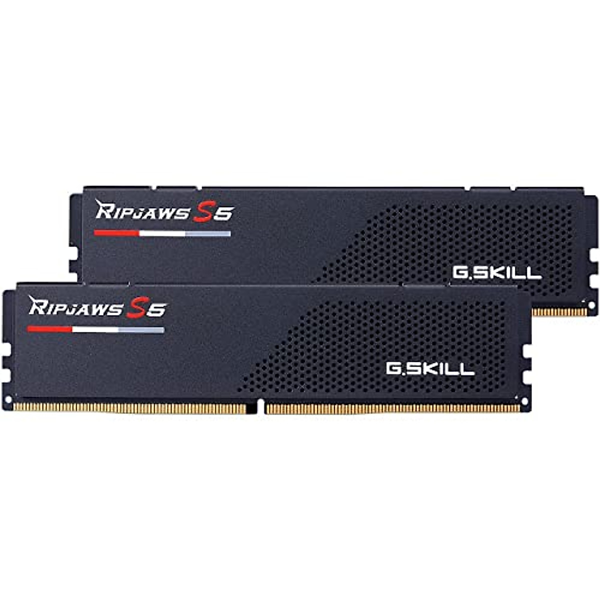 G.Skill RipJaws S5 Series (Intel XMP) 32GB (2 x 16GB) 288-Pin SDRAM DDR5 5600 CL30-36-36-89 1.25V Dual Channel Desktop Memory F5-5600J3036D16GA2-RS5K (Matte Black)