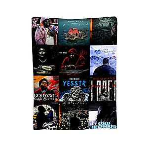 Idol 3D Print Throw Blanket Anti Pilling Flannel Fleece Throw Blanket Beach Blanket Picnic Blanket for Sofa,Office Bed Car Camp Couch 50"X40"