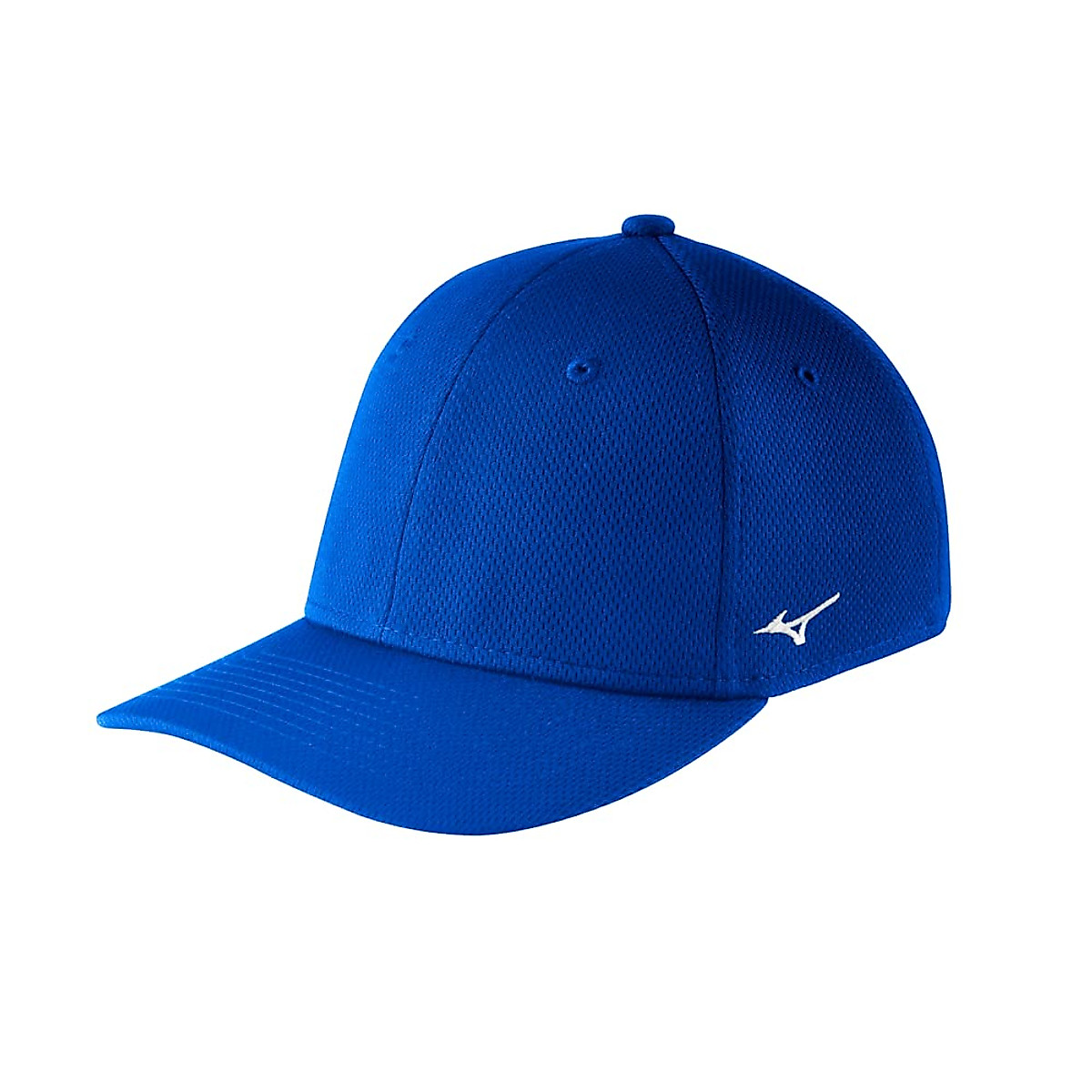 Mizuno Stretch Fitted Team Hat, Large/X-Large, Royal