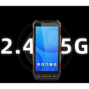 Android 13 Barcode Scanner Handheld Mobile Computer, 5.5-inch Touchscreen PDA Scanner with Integrated Honywell 1D & 2D Bar Code Scan Engine, WiFi & 4G LTE, for Warehouse & Logistics