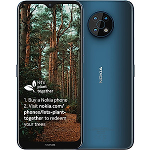 Nokia G50 Dual-SIM 128GB + 4GB RAM (GSM Only | No CDMA) Factory Unlocked 5G Smartphone (Ocean Blue) - International Version