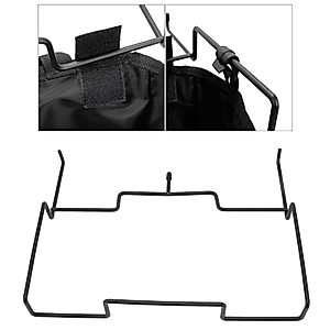 Milltrip Trash Bag Table Holder, Portable Hanging Trash Bag Rack Tabletop Mount Trash Can Bracket Dustbin Cage Garbage Kitchen Plastic Bag Holder Table Rack for Indoor/Outdoor Camping, Picnics,Parties