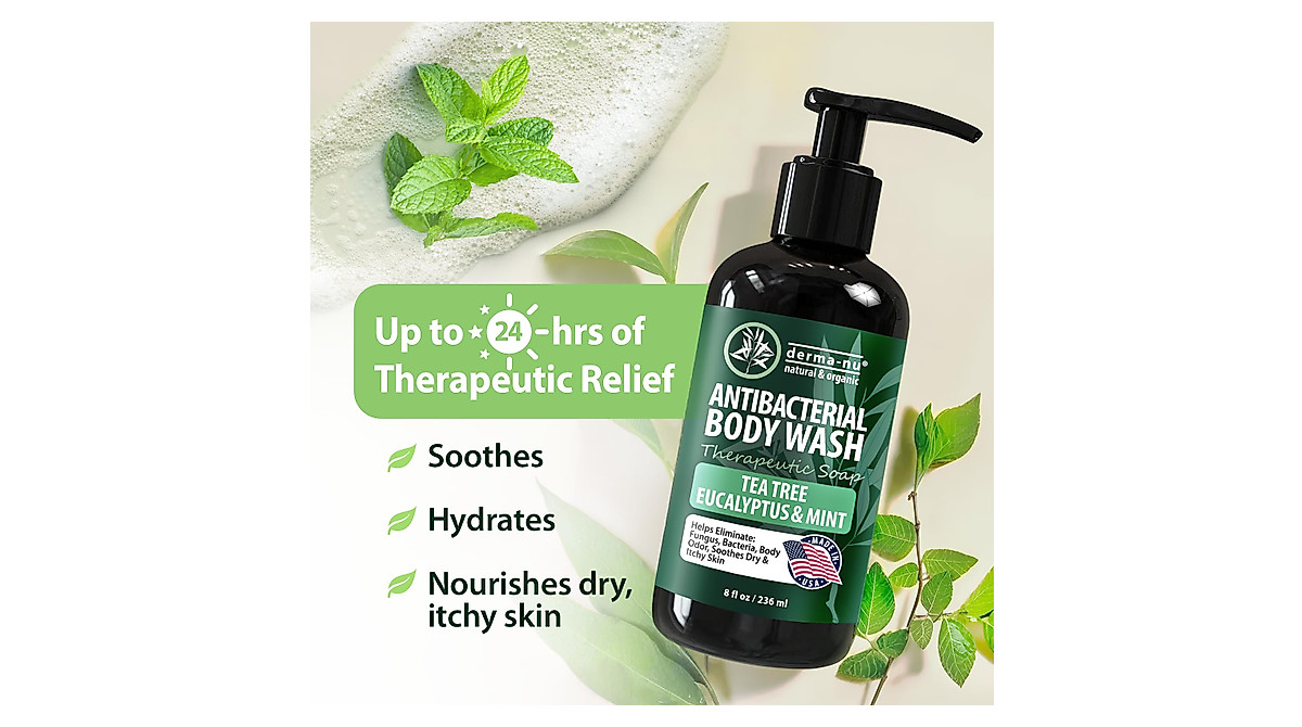 Antibacterial Body Wash for Healthy Skin Relief