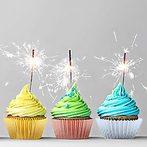 Elcoho 600 Pieces 1.25 Inch Mini Size Foil Metallic Cupcake Liners Muffin Paper Cases Baking Cups