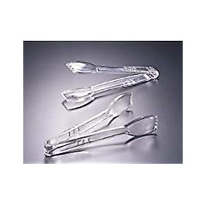 Huang Acrylic Lucite Salad Serving Tongs 1 Set