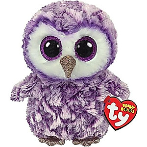 TY T36461 Moonlight OWL-Boo MED, Multicolored