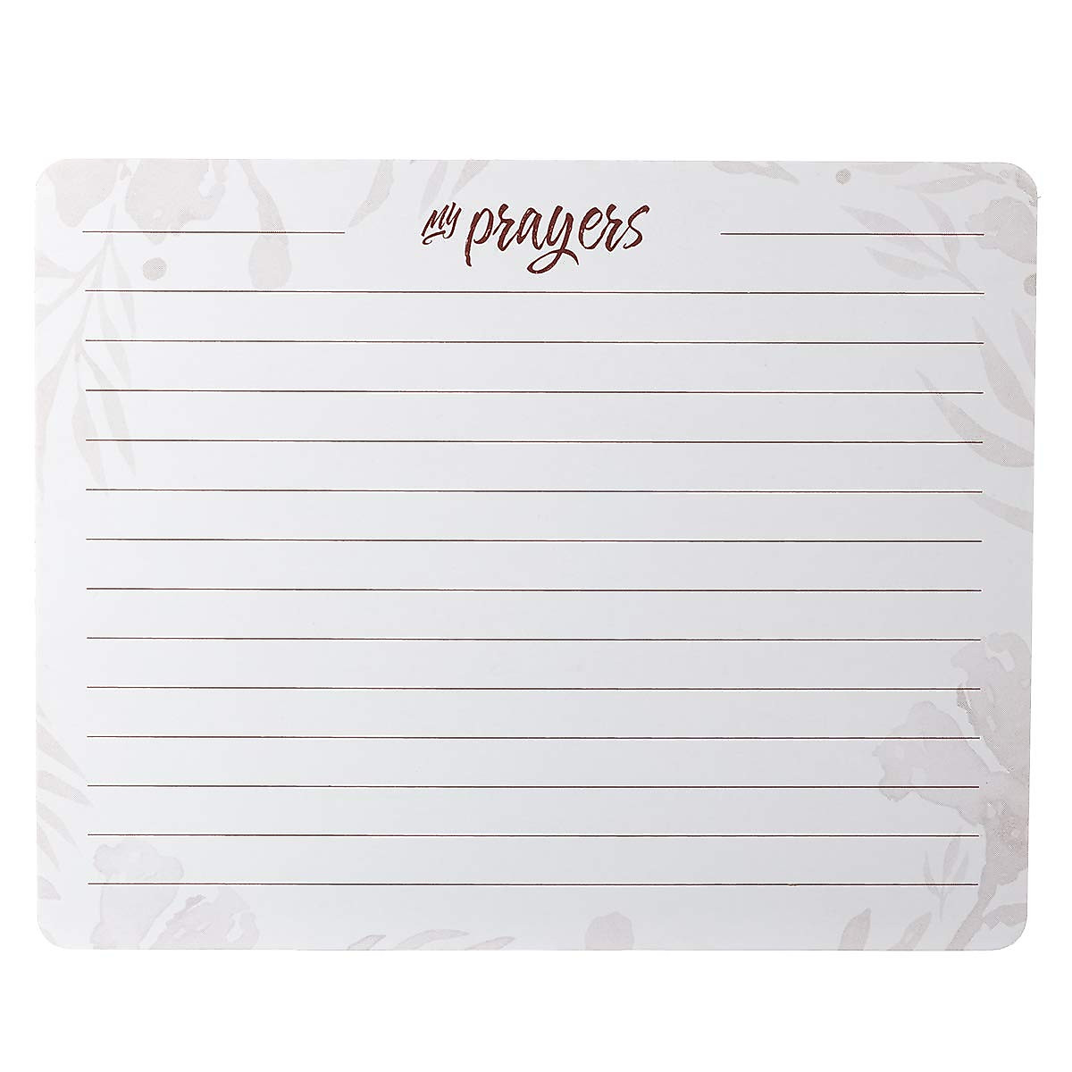 Christian Art Gifts Prayer Cards In Tin | My Prayers – 50 Double Sided Cards | Bible Verse Encouraging Gift for Women