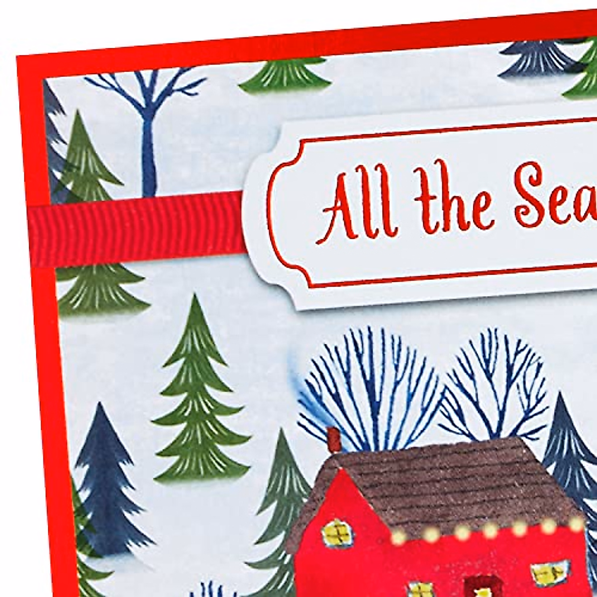 Hallmark Christmas Cards, Season's Best (10 Cards with Envelopes)