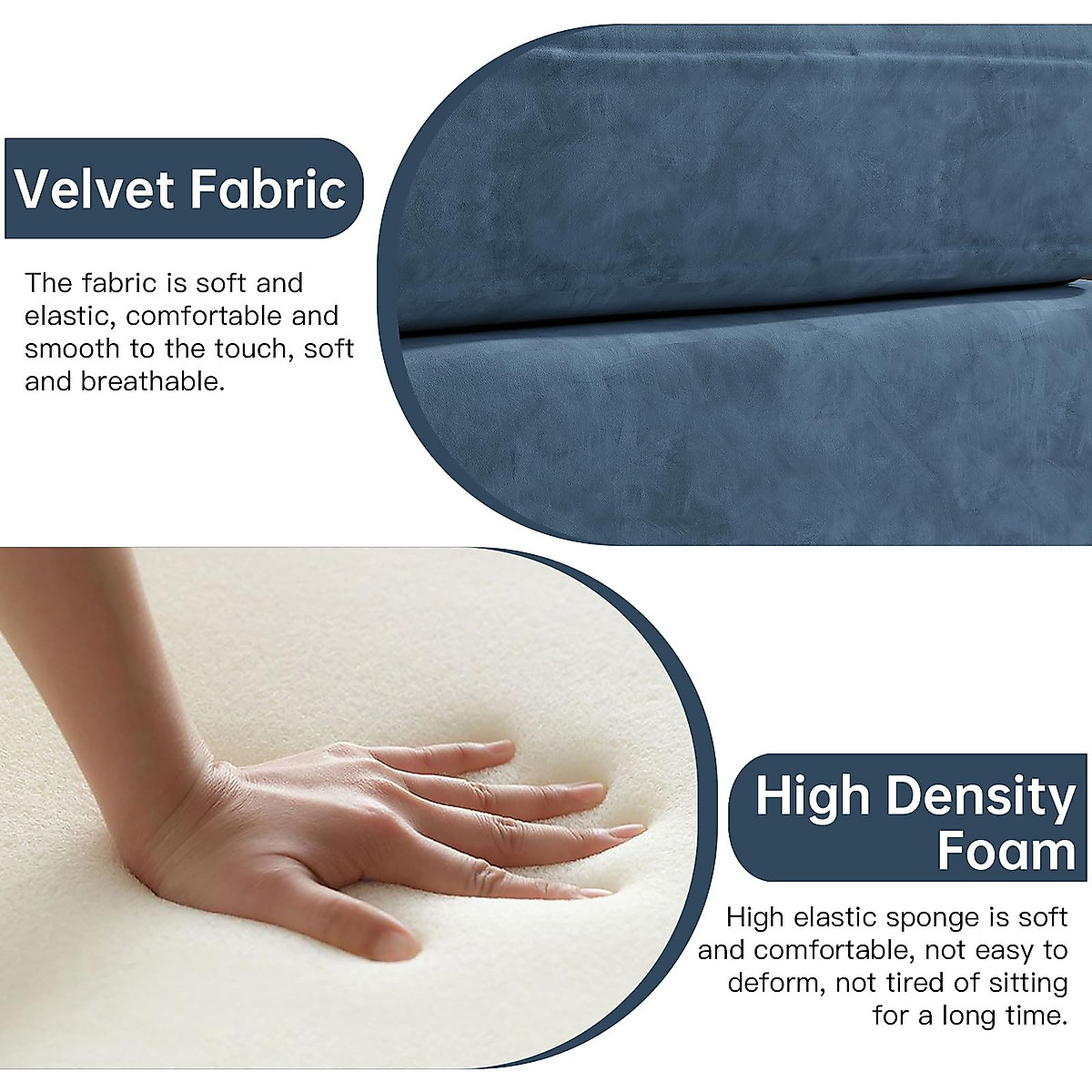 GlimBiz Oversized Modular Sofa with Storage Ottoman,U Shaped Sofa Couch Modular Sectional Sofa with Cushions, Convertible Sectional Sofa,U-Shaped Sofa with 8 Seats