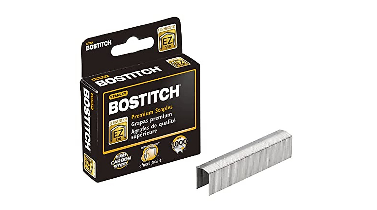 Bostitch B8 PowerCrown 130 Sheet Staples for B8130 Stapler