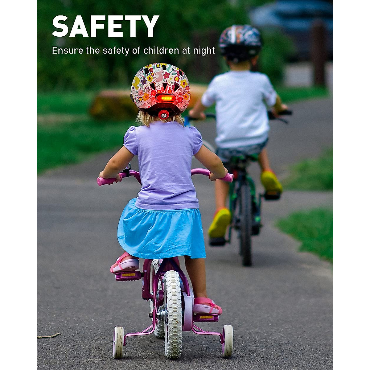 Mountalk Bike Helmet Rear Light