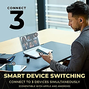 Technics Premium Hi-Fi True Wireless Bluetooth Earbuds with Advanced Noise Cancelling, 3 Device Multipoint Connectivity, Wireless Charging, Hi-Res Audio + Enhanced Calling - EAH-AZ80-K (Black)