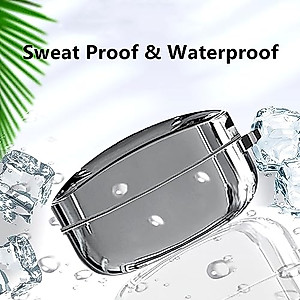 Sony WF-1000XM4 Case Cover, Soft Silicone Protective Case Lmitation Stainless Steel Color Skin for Sony WF-1000XM4, Shockproof, Sony WF-1000XM4Earbuds Case, Wireless Charging