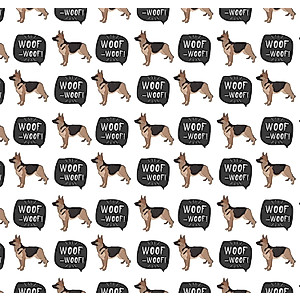 German Shepherd Dog Wrapping Paper Animal Pet Gift Wrap 30 x 20 Inch (3 Sheets)