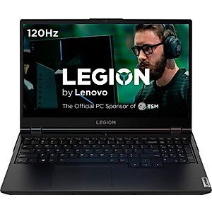 Lenovo Legion 5 15.6" FHD VR Ready Gaming Laptop, IPS, i7-10750H, USB-C, HDMI, WiFi 6, Webcam, Backlit Keyboard, Bluetooth, NVIDIA GeForce GTX 1660 Ti, Win 10, Black (8GB RAM | 512GB PCIe SSD)