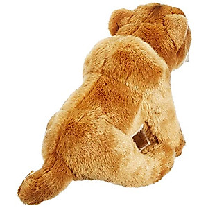Living Nature Sabre Toothed Tiger, Realistic Soft Cuddly Prehistoric Toy, 12 Inches