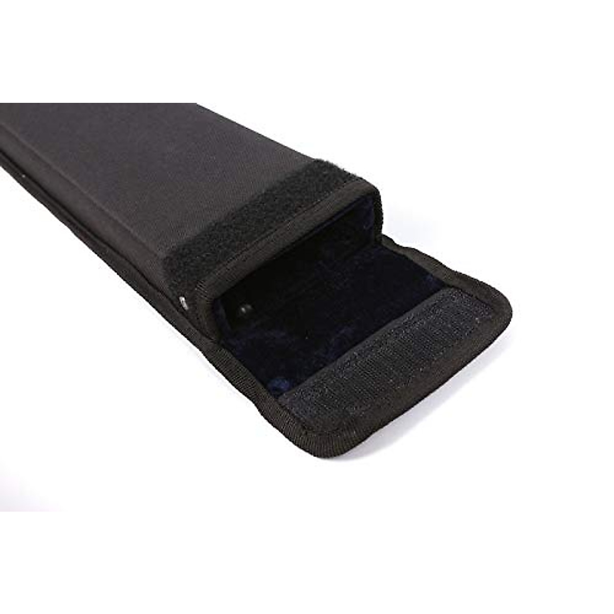 Yinfente Upright Double Bass Bow Case for One French German Bass Bow bag With Shoulder Strap (Black)