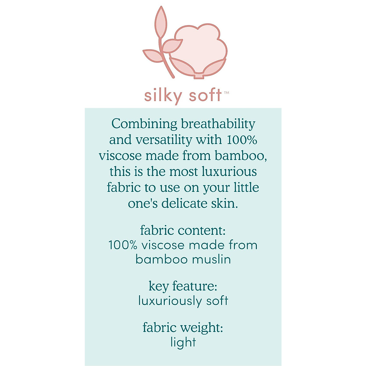 aden + anais Silky Soft Bamboo Viscose Baby Blanket, Crib Bedding for Newborn Baby and Toddler, Nursery Blanket for Boys and Girls, Baby Registry and Shower Gift - Florentine