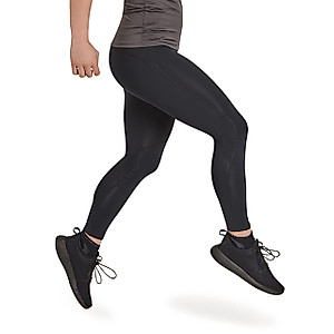 Tommie Copper Women's Pro-Grade Leggings with Knee Support | UPF 50, Breathable Compression for Sports & Daily Muscle Support - Black - X-Large