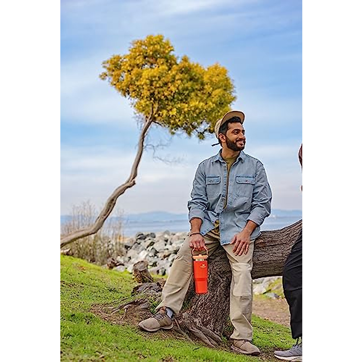 Stanley IceFlow Stainless Steel Tumbler with Straw - Vacuum Insulated Water Bottle for Home, Office or Car - Reusable Cup with Straw Leakproof Flip - Cold for 12 Hours or Iced for 2 Days (Tigerlily)