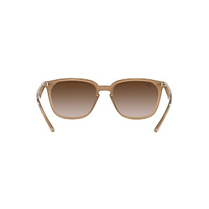 Ray-Ban RB4362 Square Sunglasses, Turtledove/Brown Gradient, 55 mm