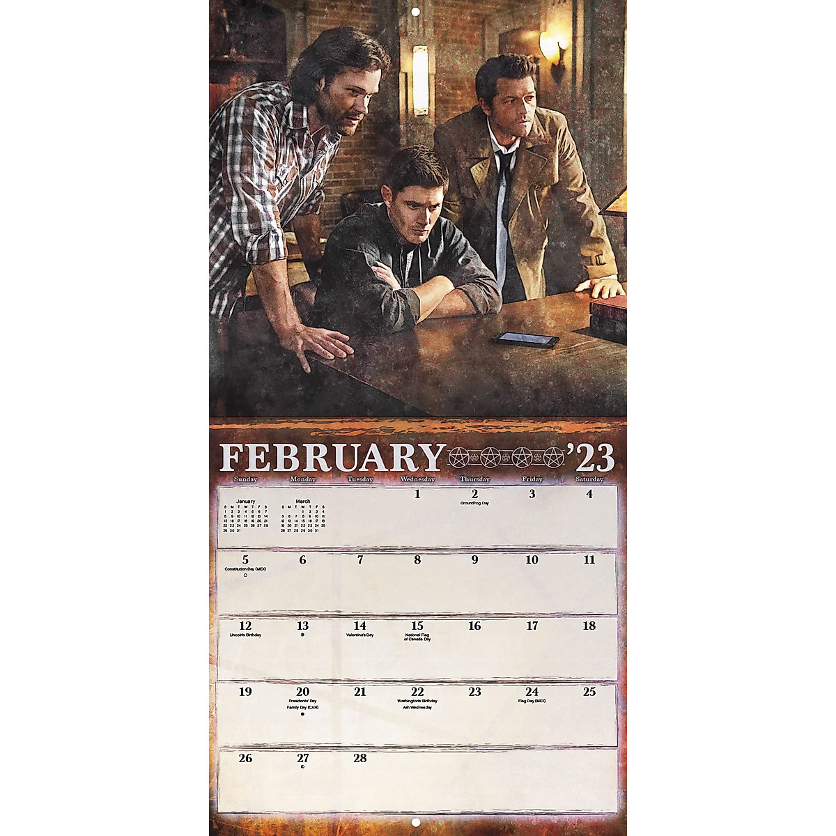 2023 Supernatural Wall Calendar