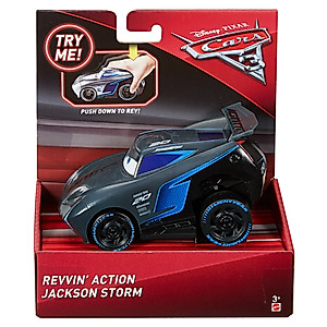 Disney Pixar Cars 3 Revvin' Action Jackson Storm Vehicle