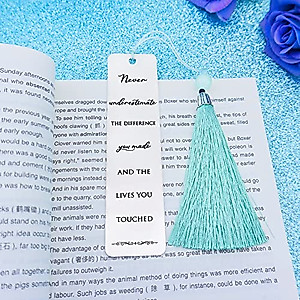 Farewell Gifts for Coworkers Thank You Gifts for Coworkers Boss Lady Employee Team Work Besties Appreciation Goodbye Gifts Going Away Farewell Gifts for Coworkers Metal Bookmark for Women Men